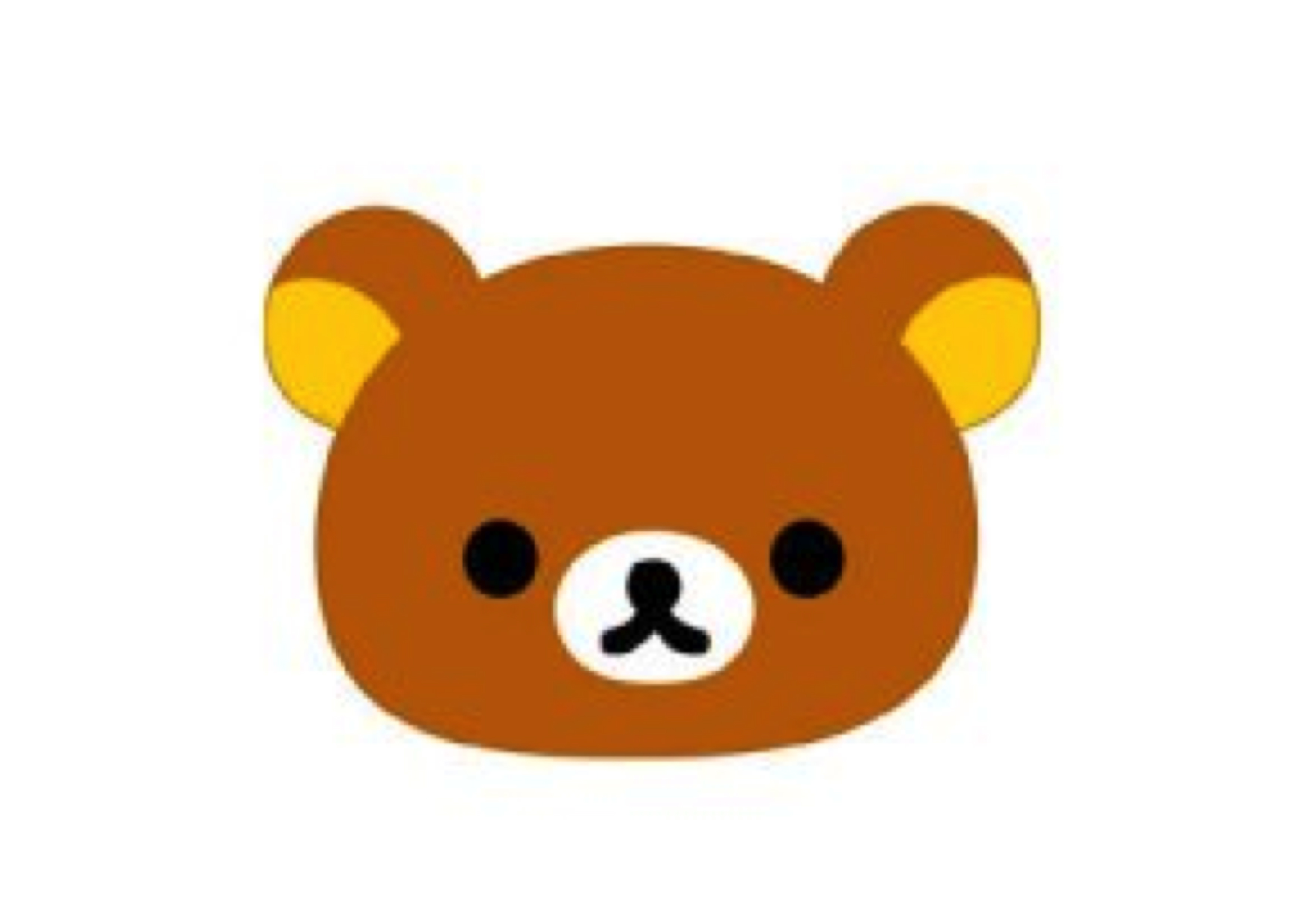 rilakkuma cheesecake template